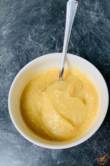 Austrian Horseradish Sauce - combinegoodflavors.com - Recipe