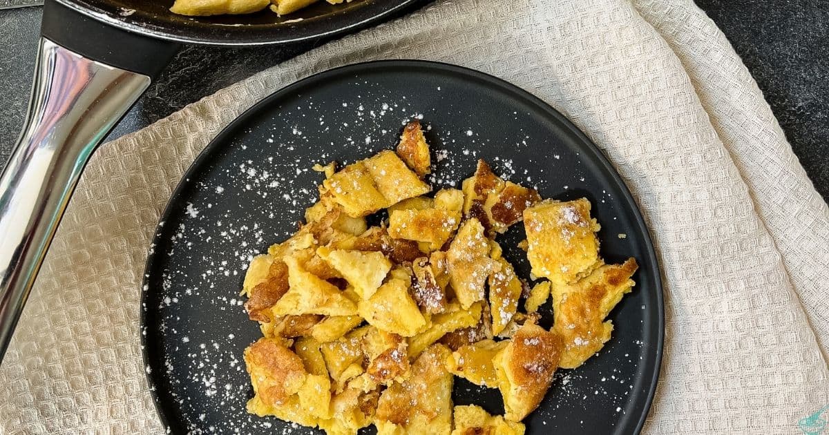 Austrian Kaiserschmarrn {torn pancakes} - combinegoodflavors.com