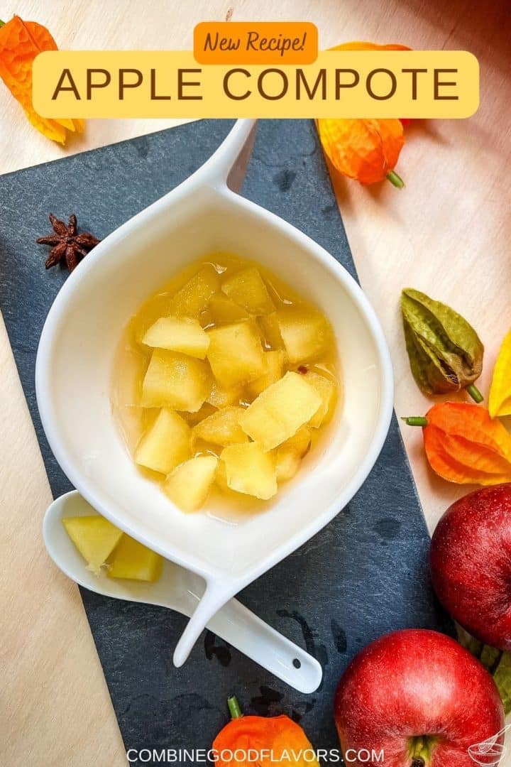 How to make an Apple Compote - combinegoodflavors.com