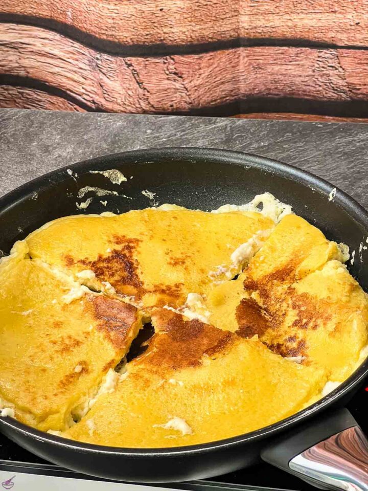 Austrian Kaiserschmarrn {torn pancakes}