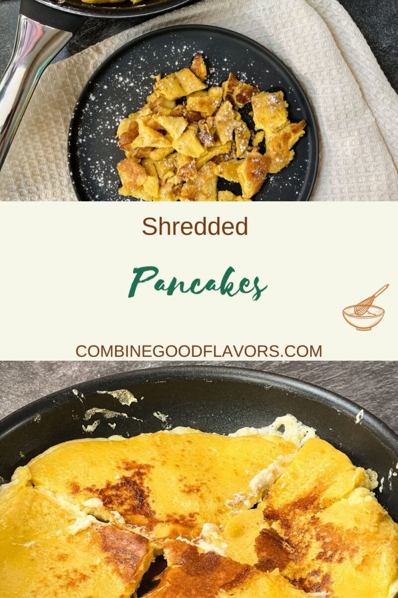 Austrian Kaiserschmarrn {torn pancakes}