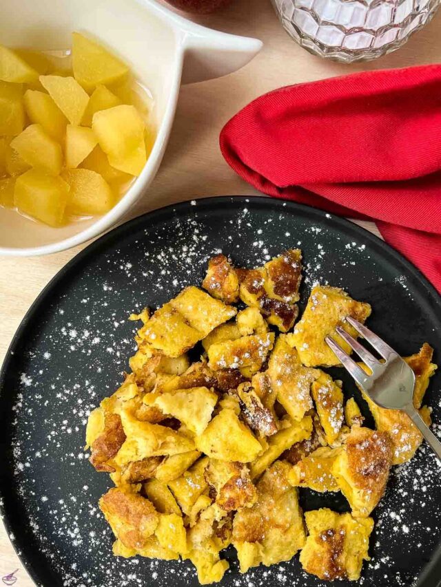 Austrian Kaiserschmarrn {torn pancakes}