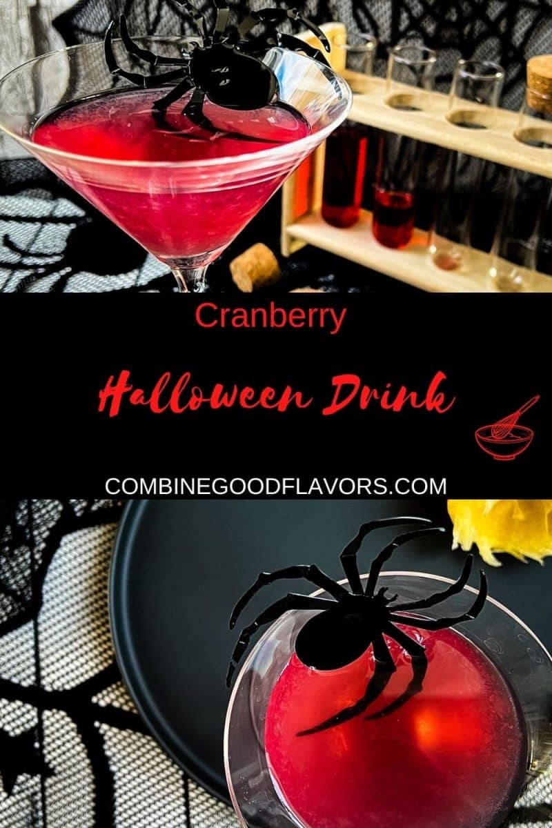 Red Halloween Cocktail