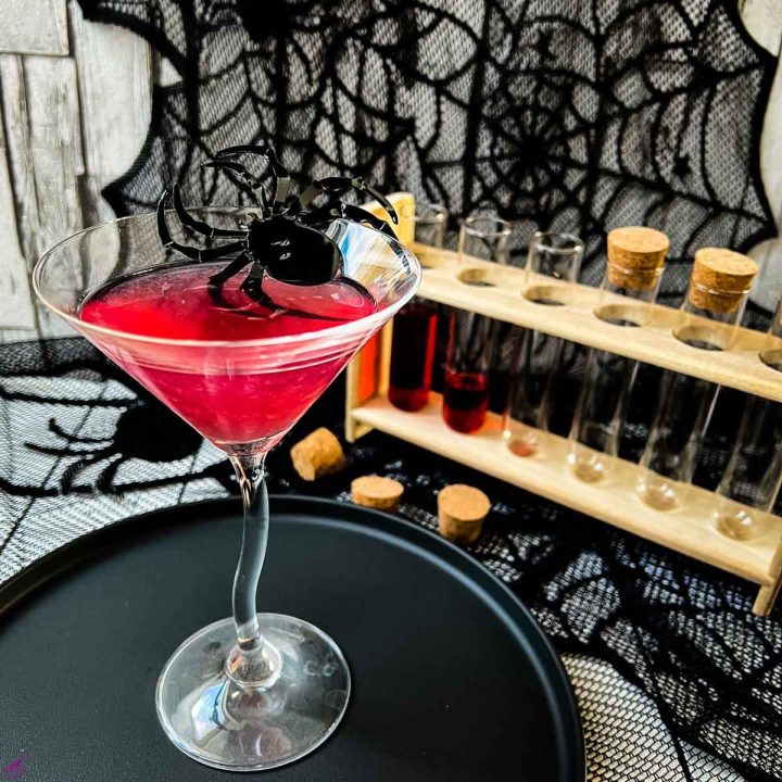 Red Halloween Cocktail