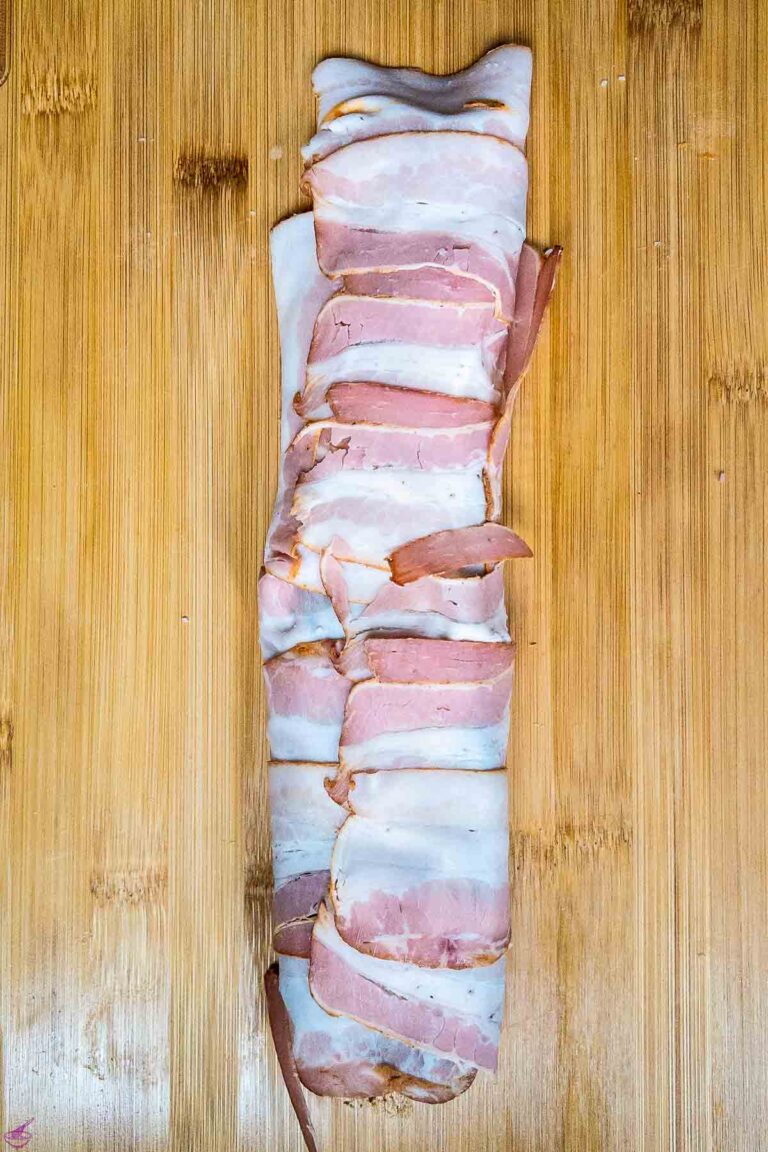 Bacon Wrapped Venison Tenderloin