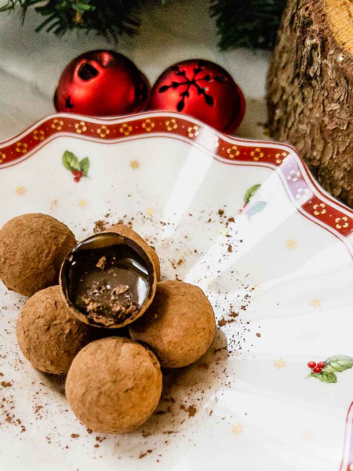 How to create Milk Chocolate Salted Caramel Truffles ...