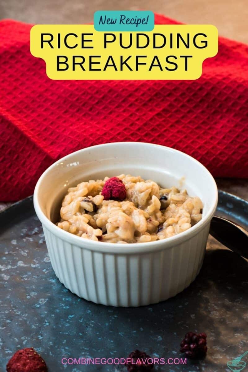 Easy Rice Pudding Recipe {gluten-free}