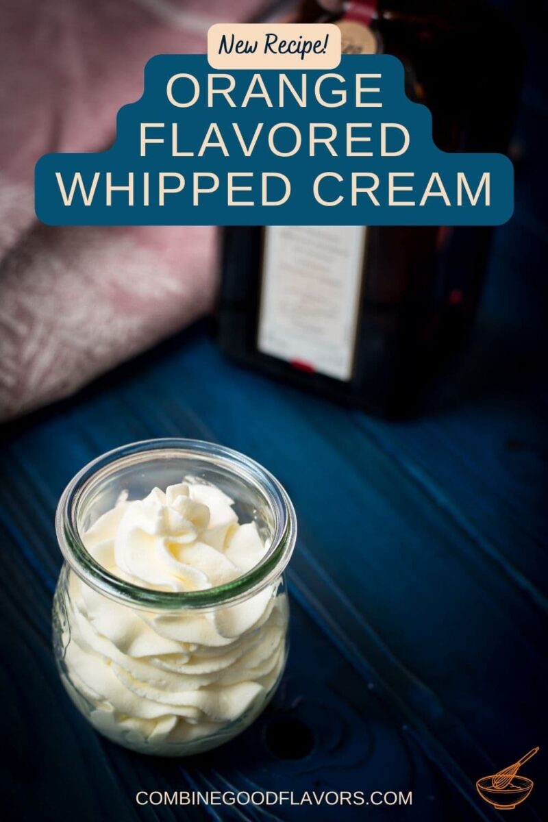 Intense Orange Flavored Whipped Cream