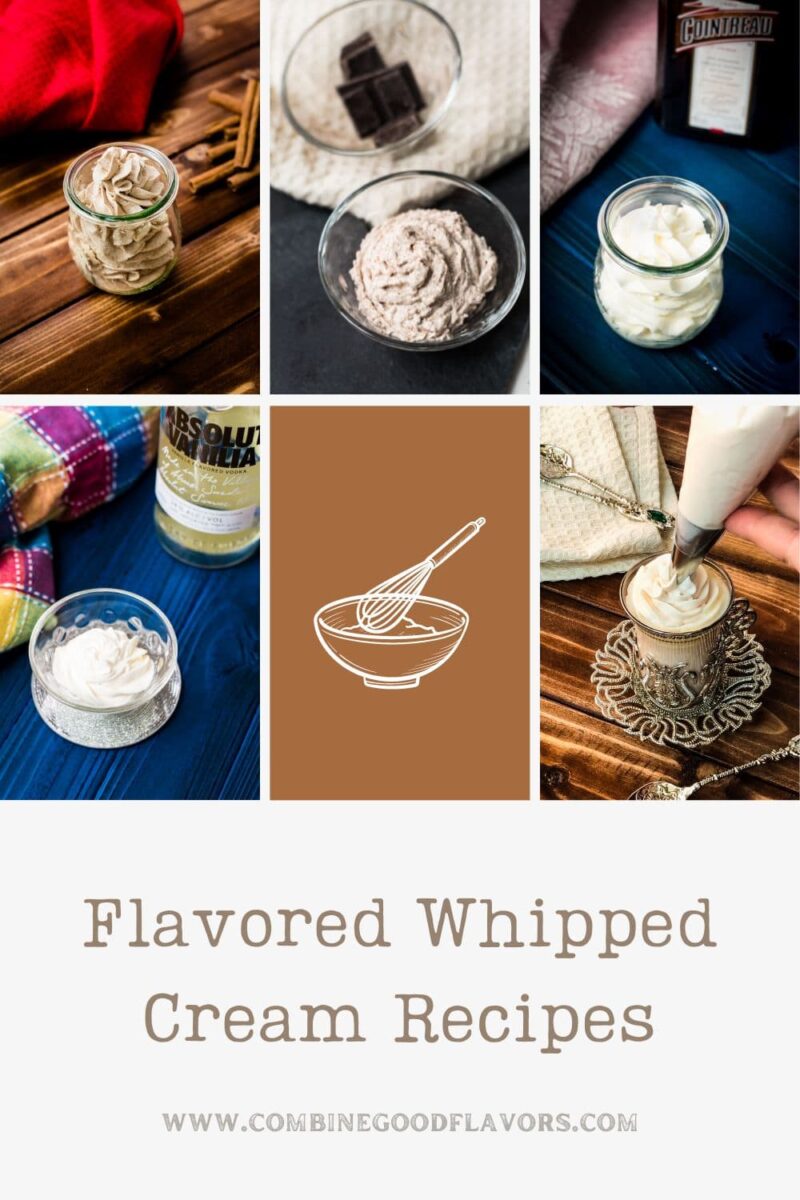 Oh, So Yummy Flavored Whipped Cream Recipes
