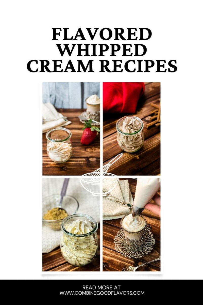 Oh, So Yummy Flavored Whipped Cream Recipes