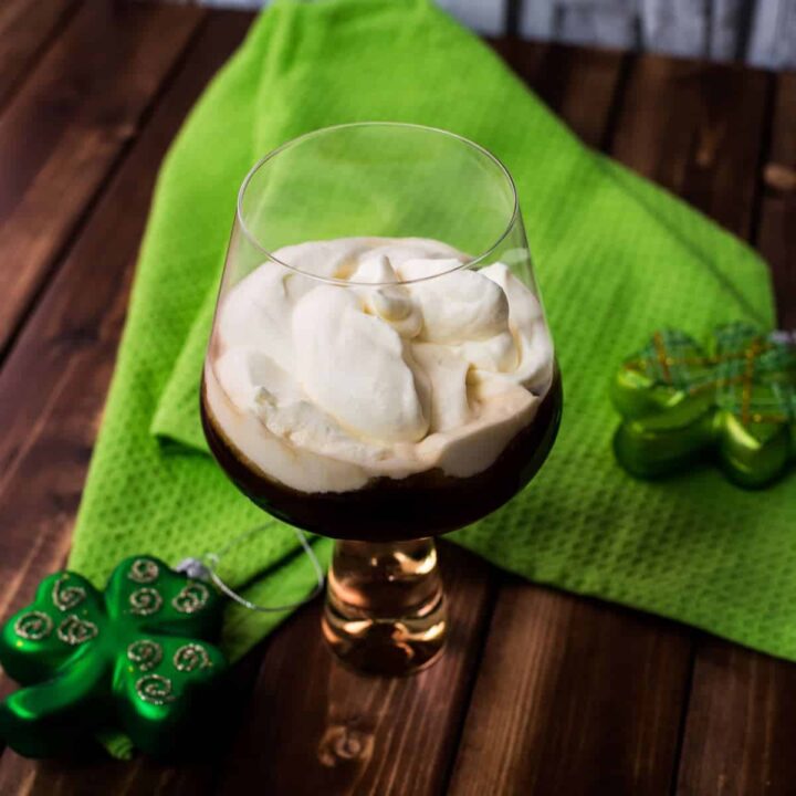 Scotch Coffee Recipe with Flavored Whipped Cream