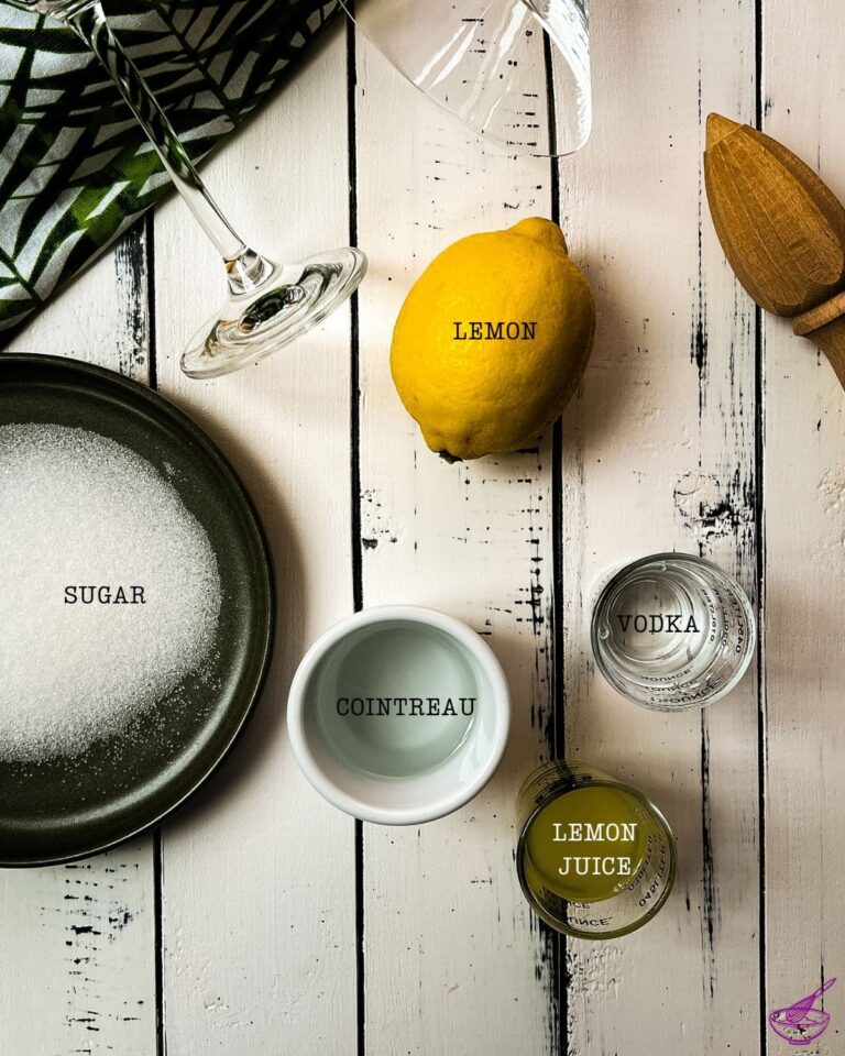 Homemade Vodka Sidecar