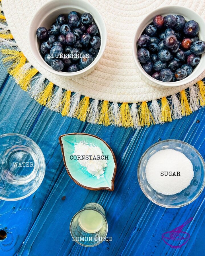 The Perfect Blueberry Topping for Cheesecake