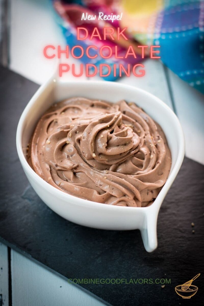 Homemade Dark Chocolate Pudding