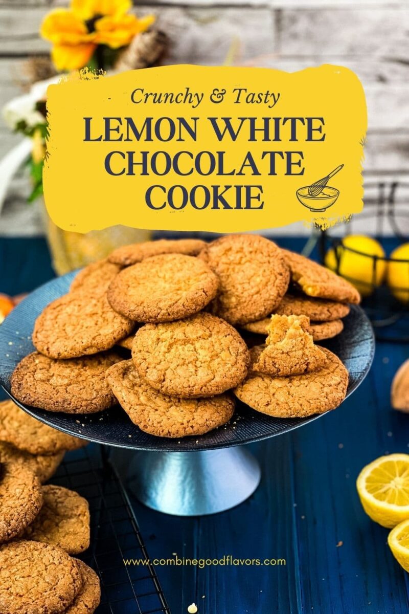 Lemon White Chocolate Chip Cookies