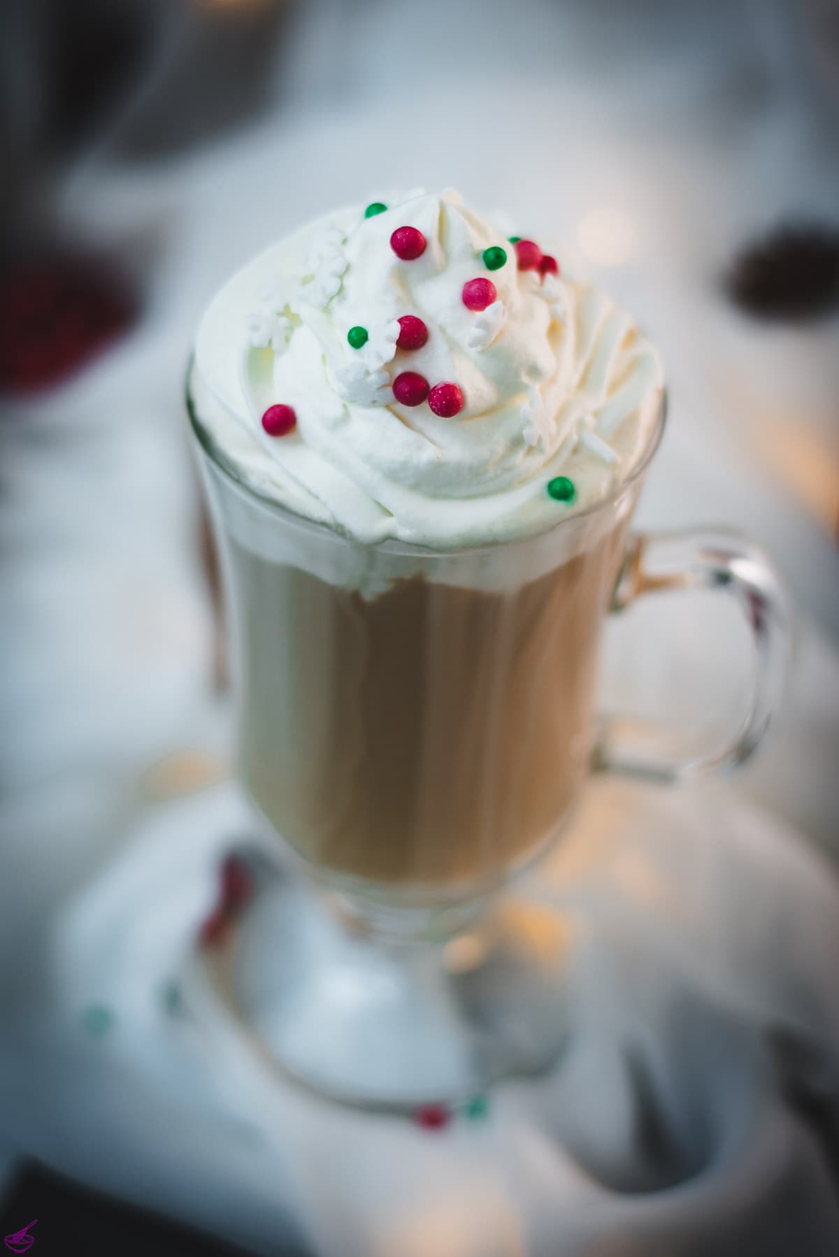 Christmas Coffee with Homemade Christmas Creamer