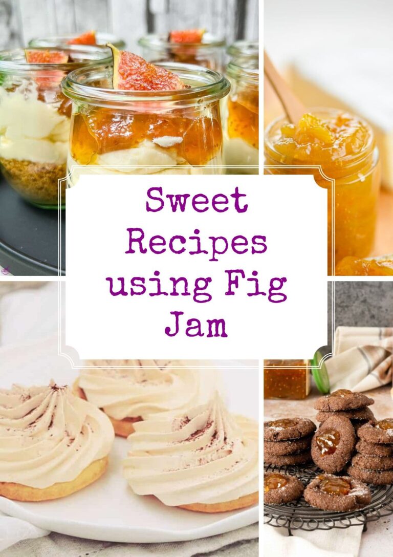 Sweet Recipes Using Fig Jam