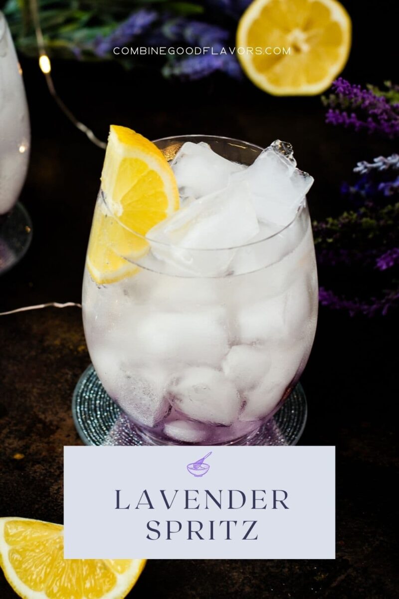 Lavender Spritz with Prosecco