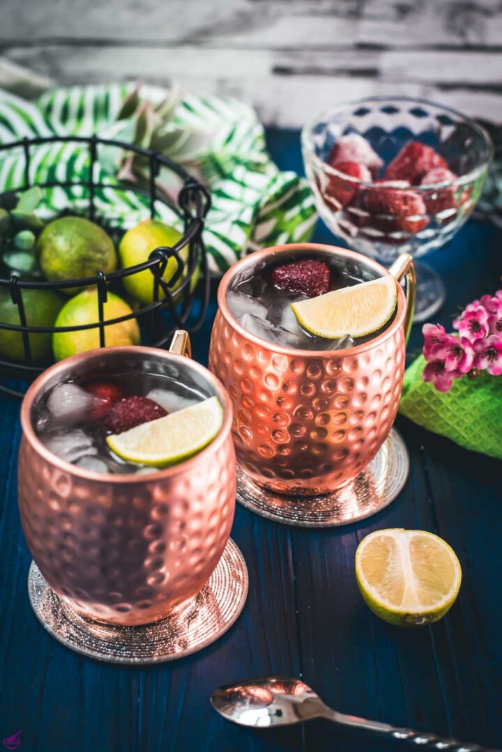 Strawberry Moscow Mule
