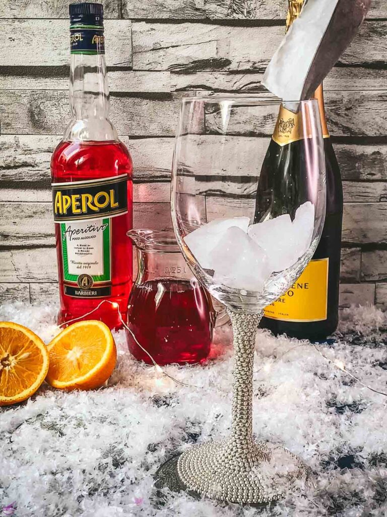 Winter Aperol Spritz