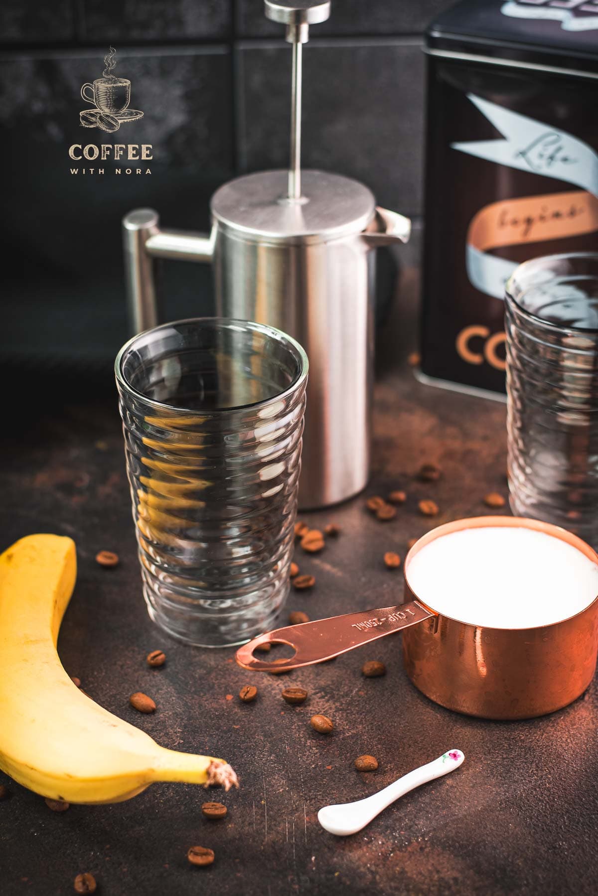 Nutritious Banana Milk Coffee Recipe