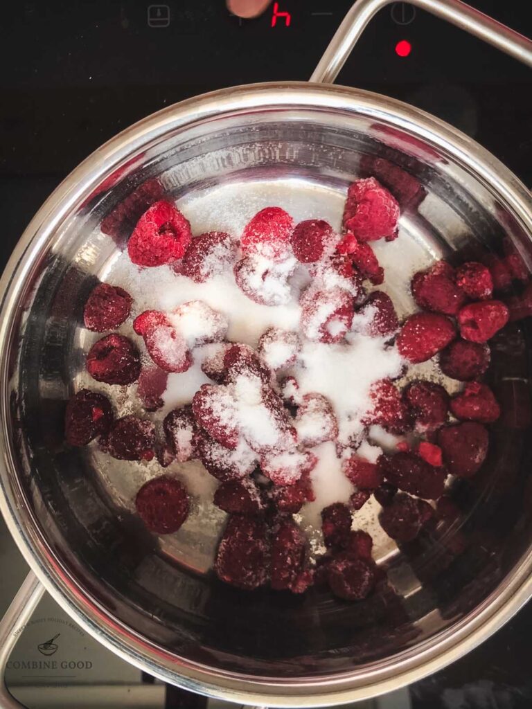 Raspberry Cheesecake Topping