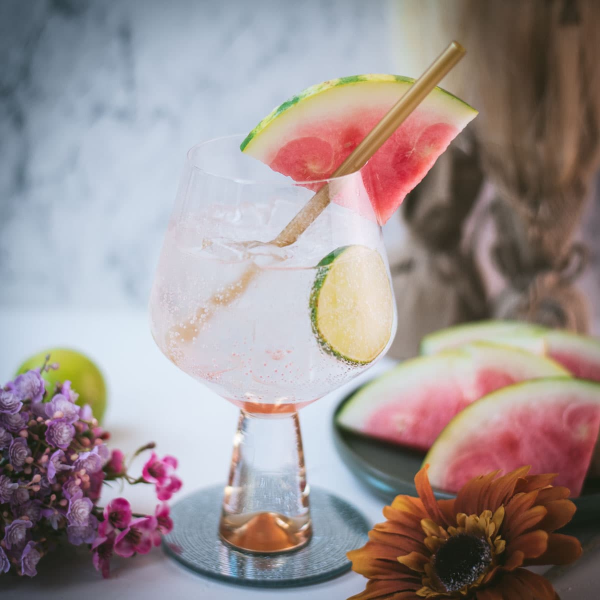 Easy Watermelon Gin & Tonic Recipe