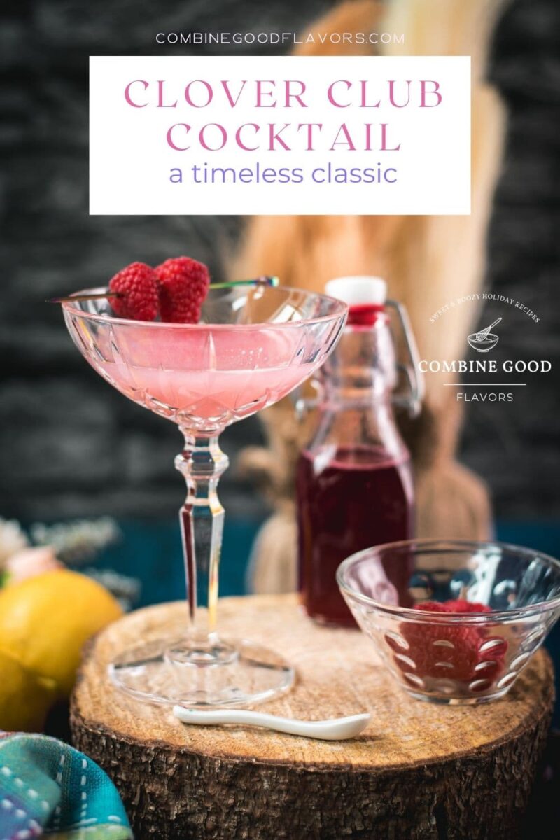How to make a Classic Clover Club Cocktail