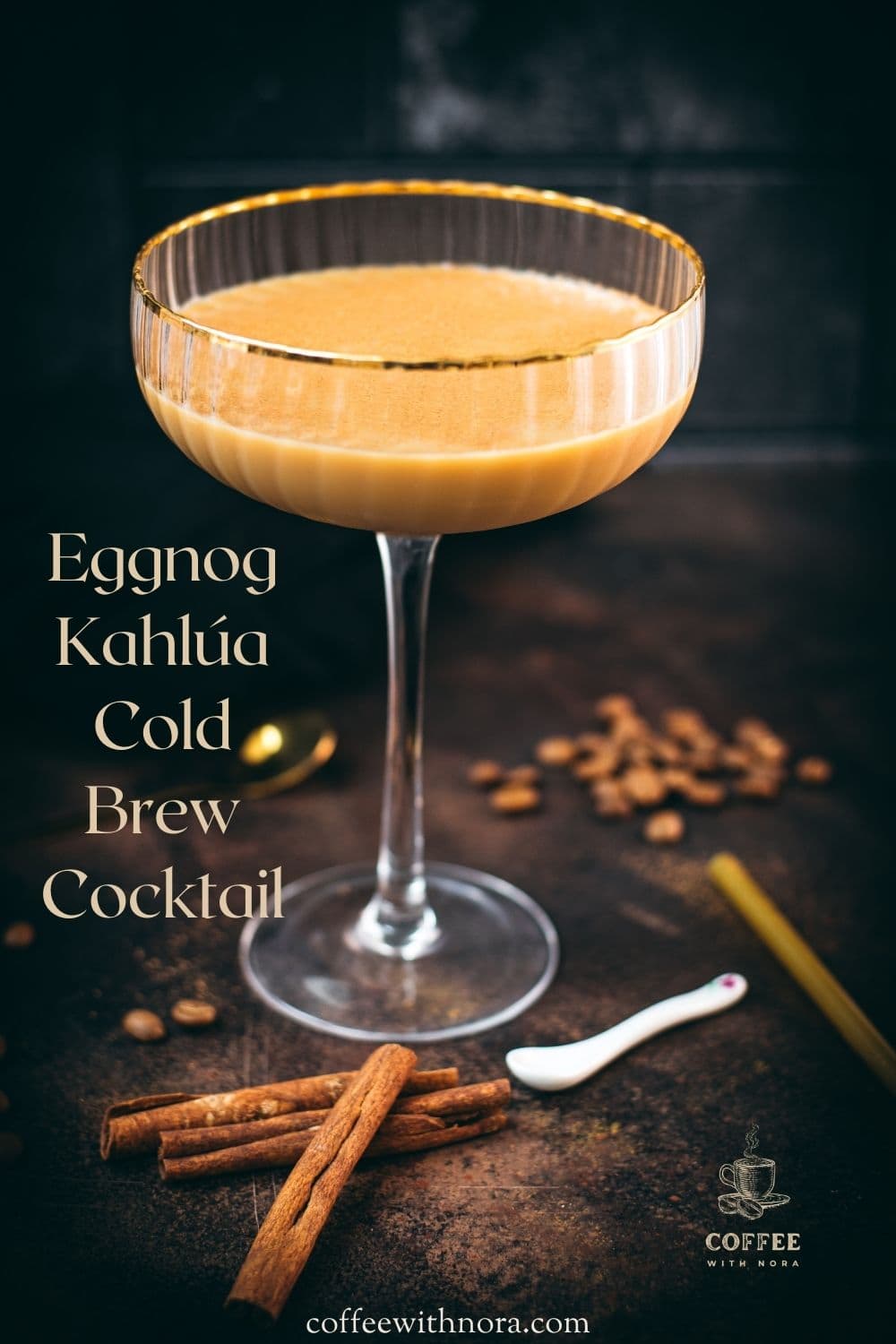 Eggnog and Kahlúa Cocktail for Two