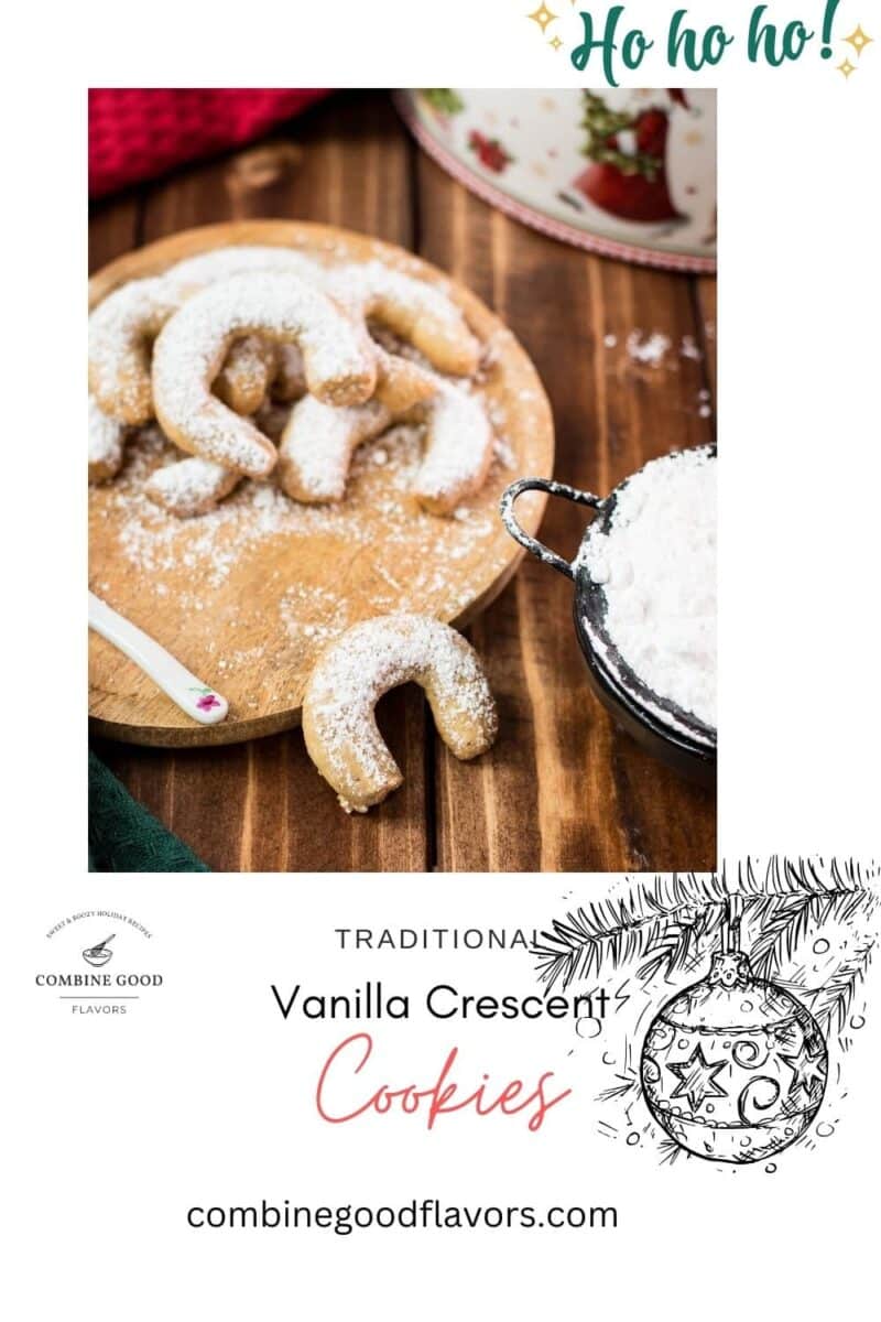 Austrian Vanilla Crescent Cookies