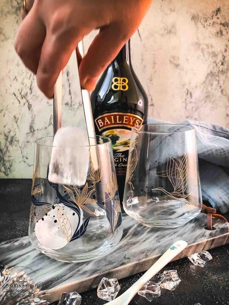 Irish Cream on the Rocks