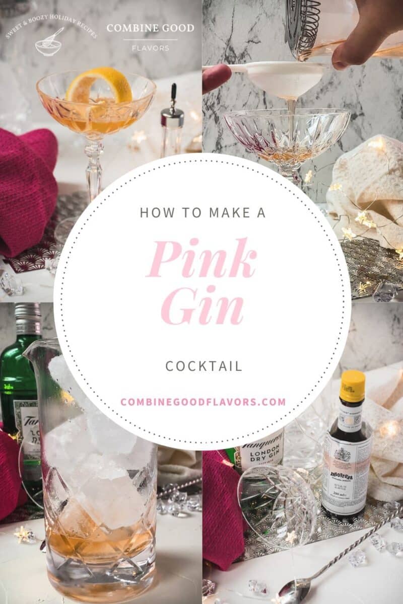 Pink Gin Cocktail