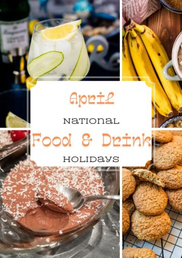 National Food Holidays - April