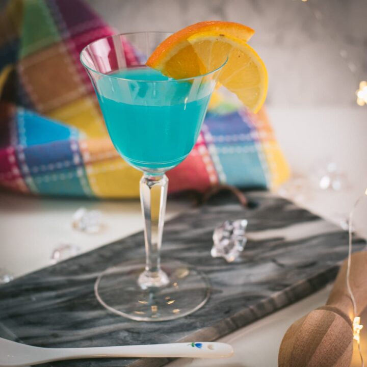 Blue Lady Cocktail