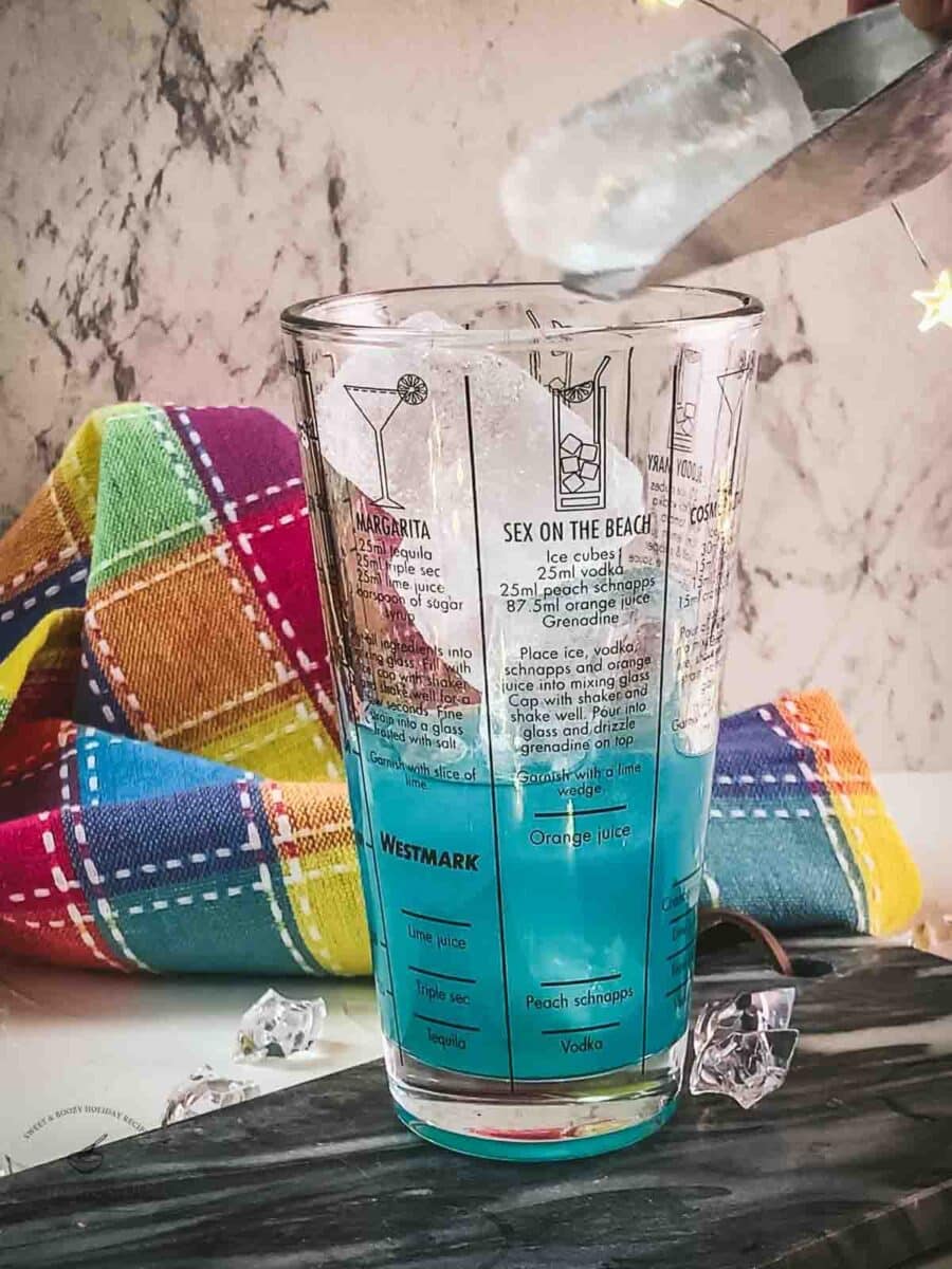 Blue Lady Cocktail