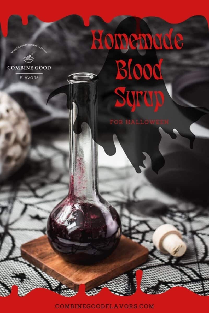 3-Ingredient Halloween Blood Syrup
