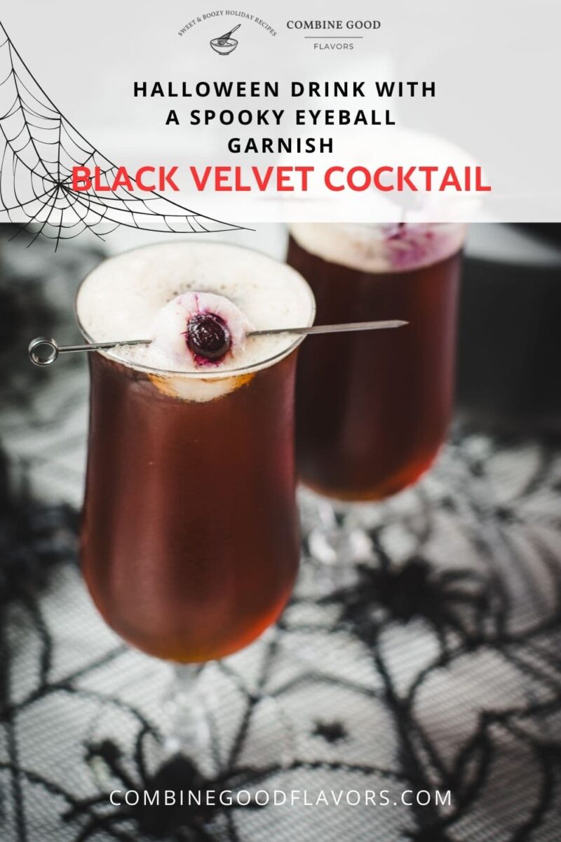 Black Velvet Cocktail