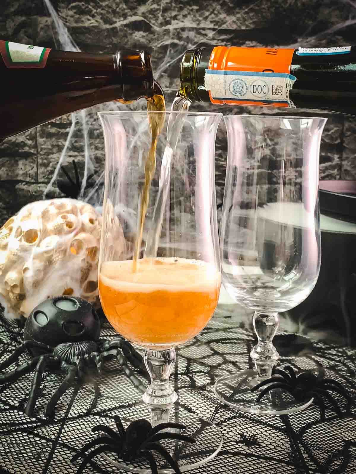 Black Velvet Cocktail